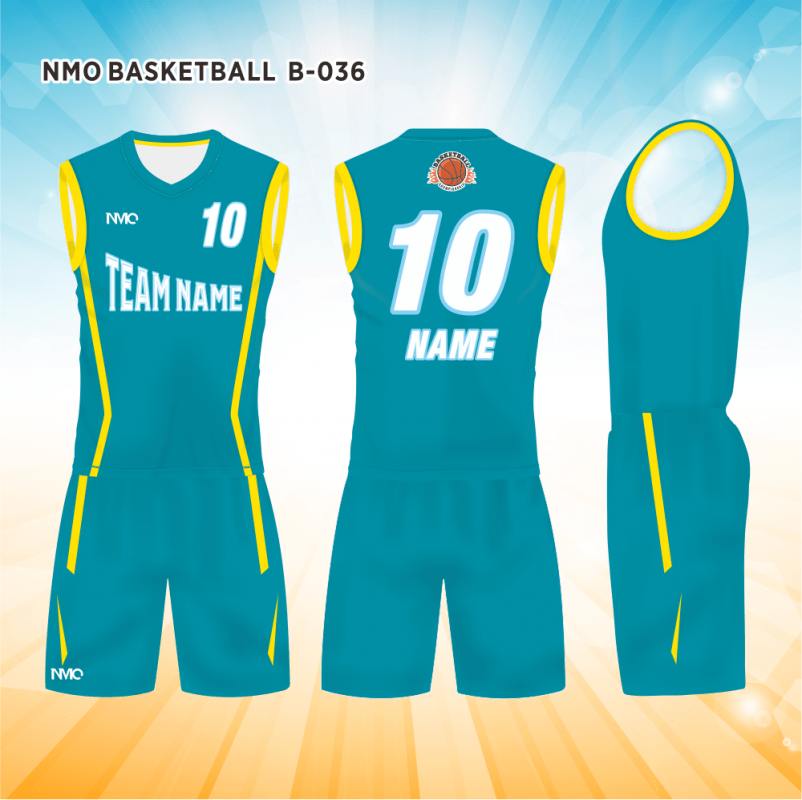 熱昇華籃球球衣 NMO B-036款 - Hong Kong My-Tee Company (我的球衣公司)